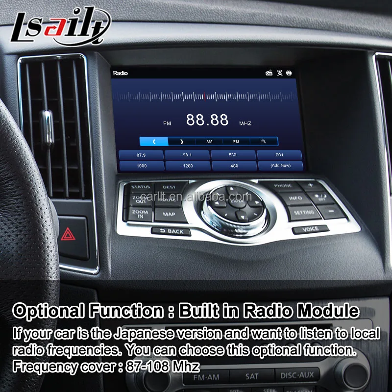 Lsailt Android Multimedia Video Interface For 2009-2015 Nissan Maxima ...