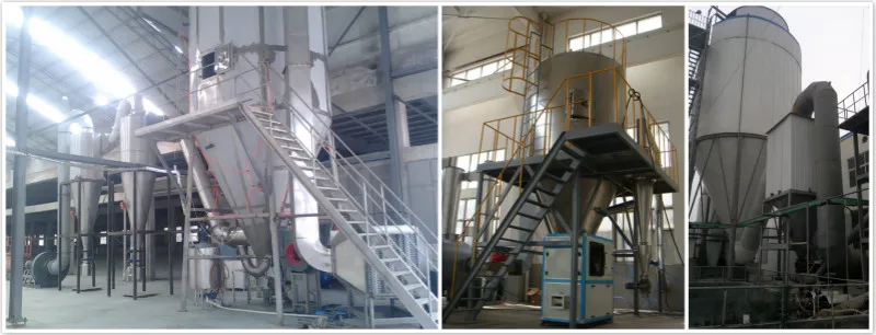 LPG Gum Arabic Powder Spray Drying Machine High Speed Centrifugal Spray ...