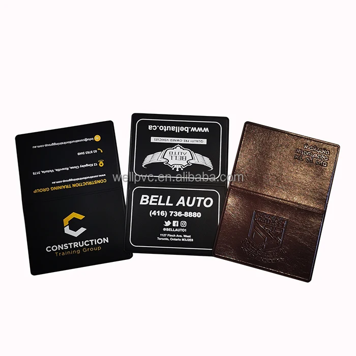 PVC Card Holder - Stylish & Durable Bank Credit Card Pouch