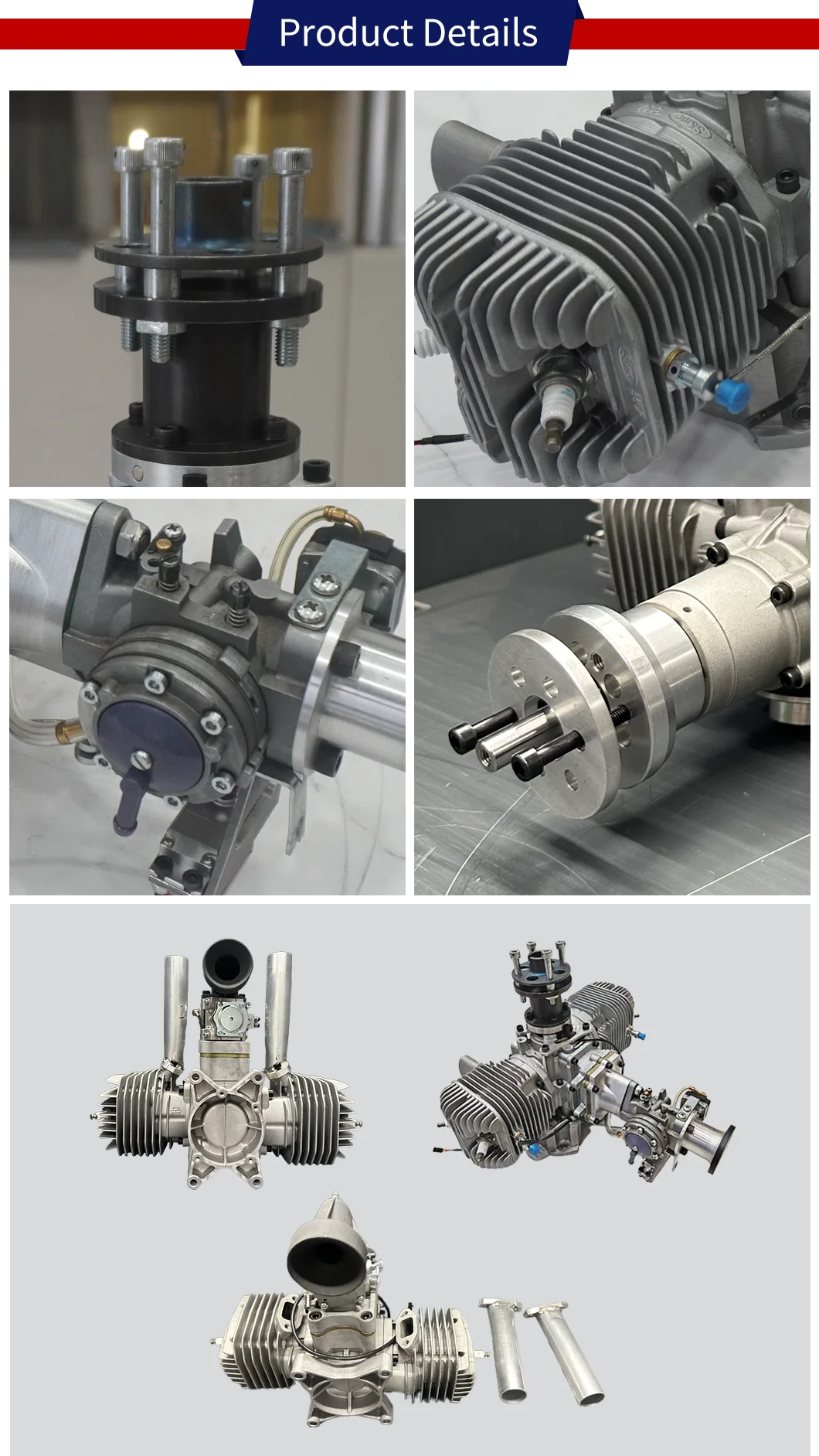 170cc to 700cc EFI UAV Engines - High Performance Drone Power