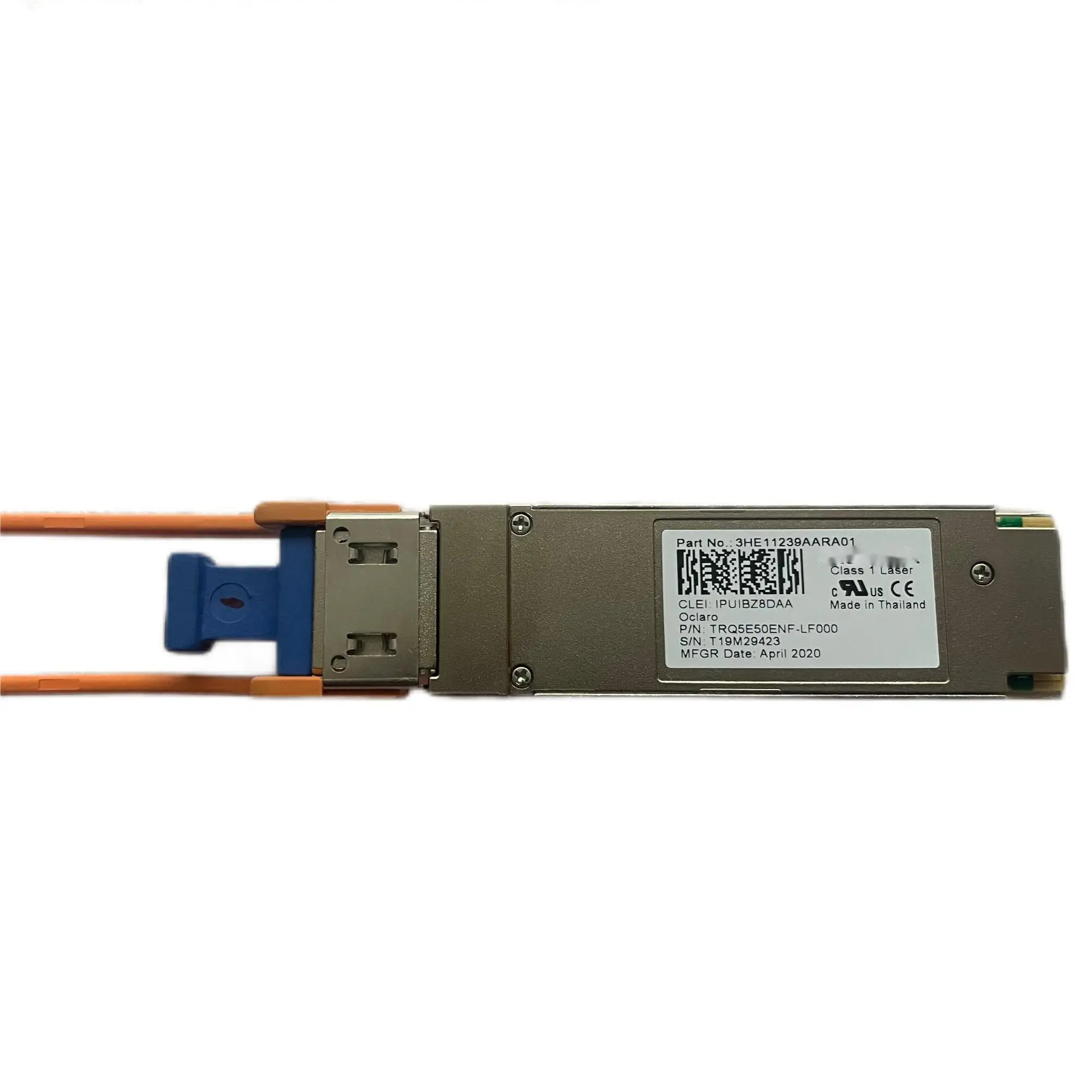 3HE11239AA Optical Transceiver Module QSFP28-100GBase-ER4Lite 40KM SMF ...