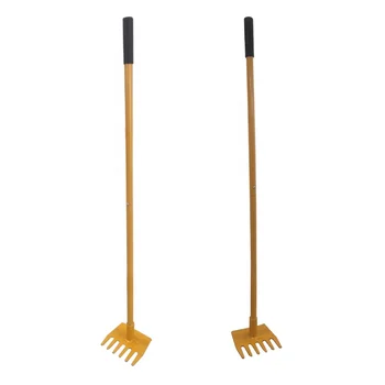 Garden Tools Carbon Steel Fire Hoe Cultivator Hand Rake Hoe And Plow ...
