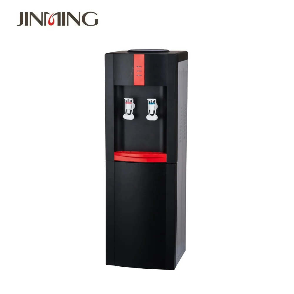 Freestanding Plastic Water Dispenser With Hot And Cold Water Tap Danfu ...