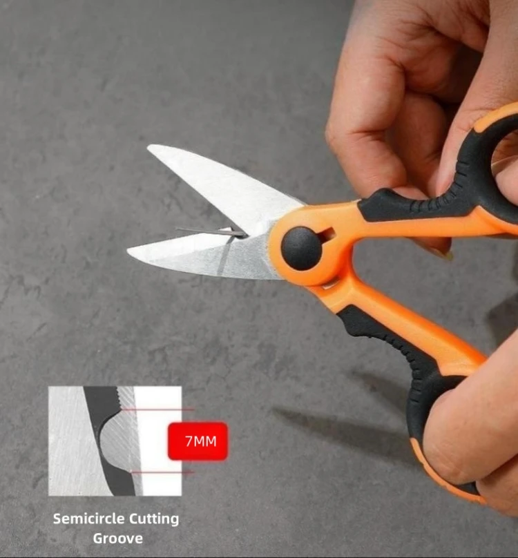 Letoyo Fishing Scissors Pliers Stainless Steel Carp Fishing Scissors Retractable Mini Fishing ...