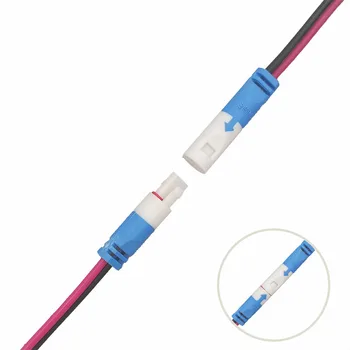 Ip67 M6 Mini 2 Pin Od 5.8mm Gold-plated Easy Operation And Quick ...