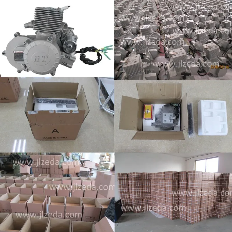 Racing Motorized Bicycle 2 Cycle Electric Start/pull Start 80cc Engine ...