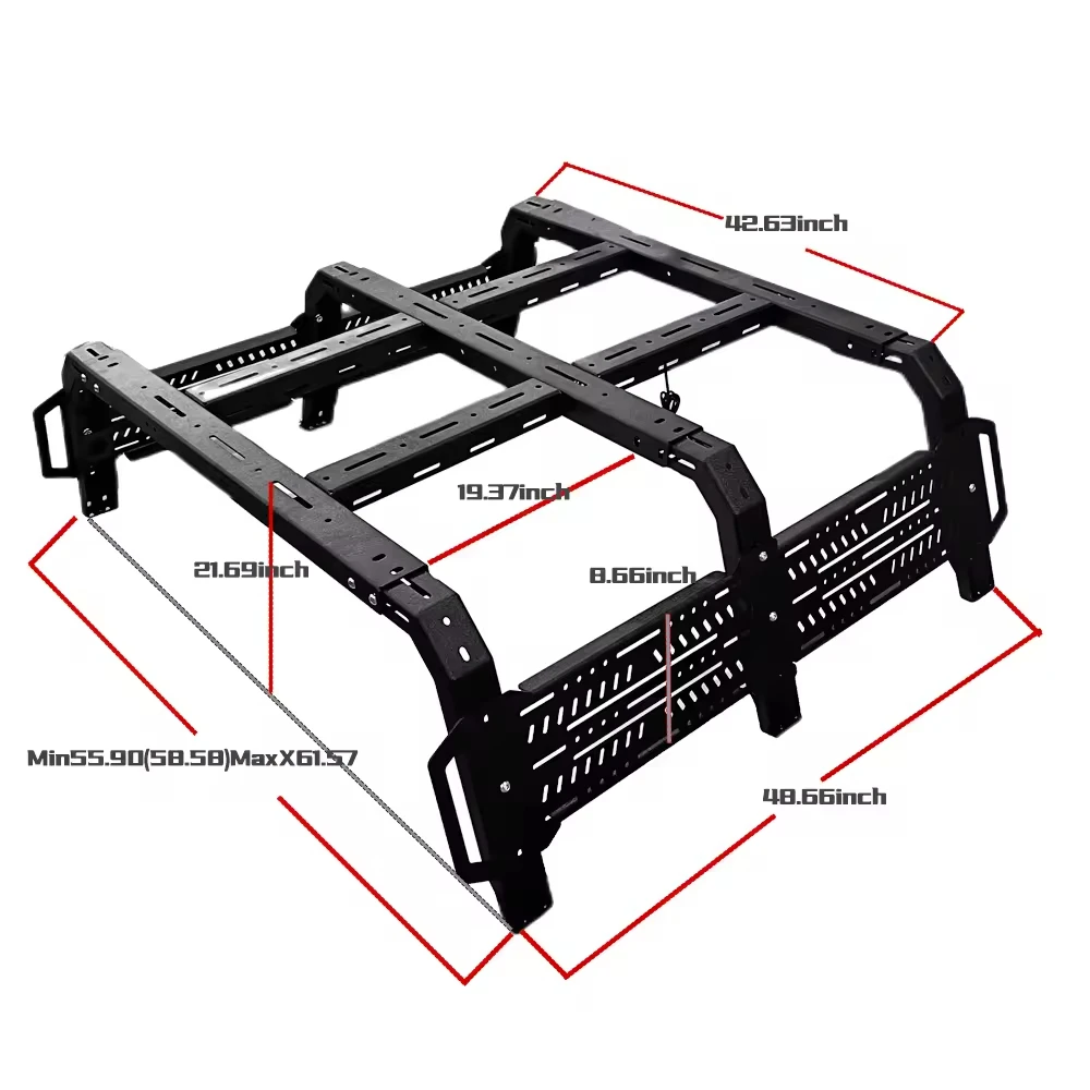 Spedking High Quality Luggage Rack Cargo Carrier Roof Rack With Ladder ...