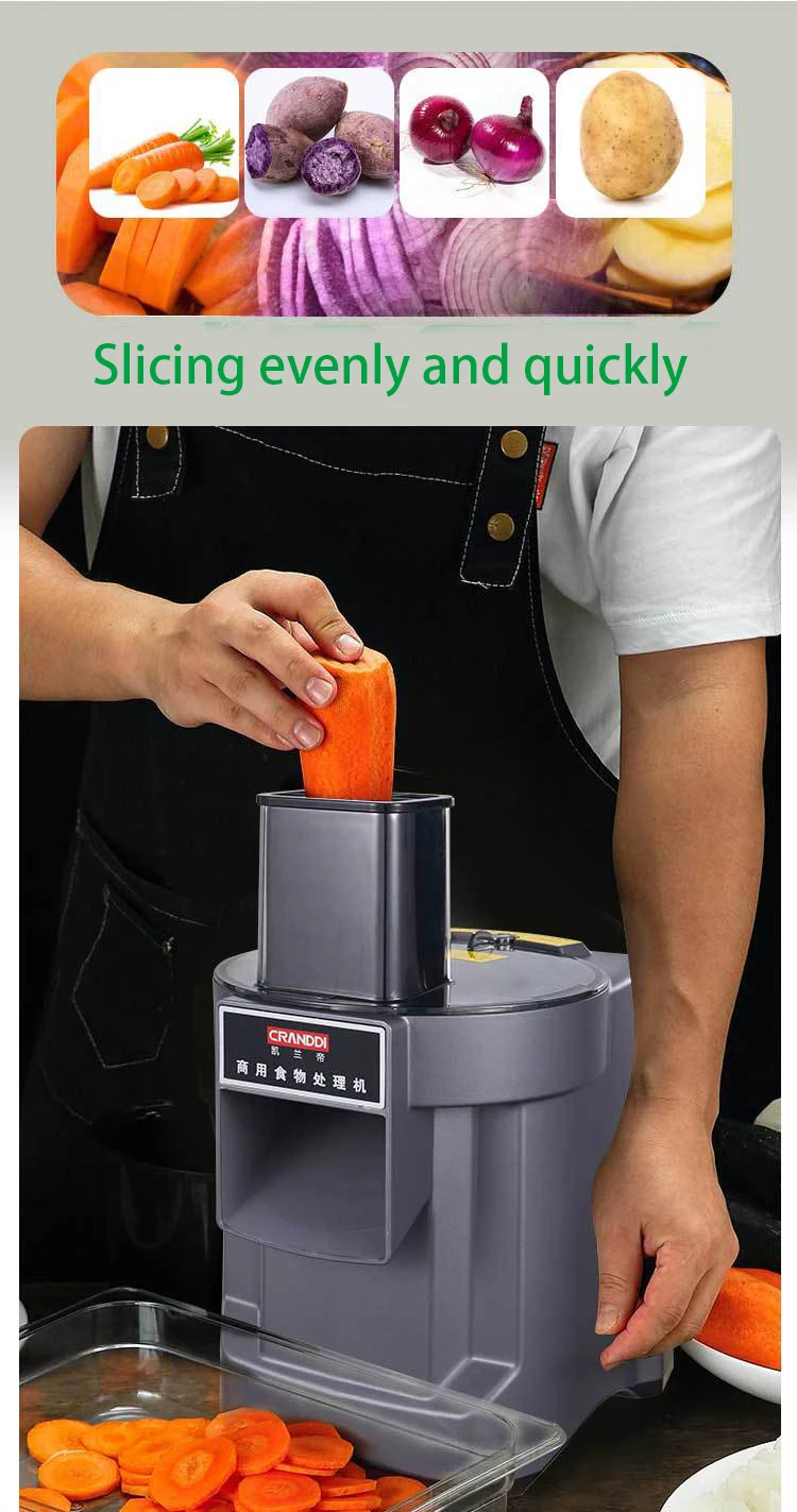 5 in 1 Electric Multifunctional Vegetable Chopper for Commercial Use