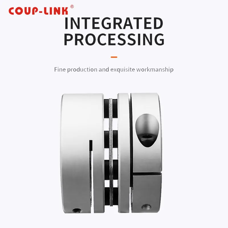 Coupling Diaphragm Double Disc Shaft Coupler Flexible Shaft Aluminum ...