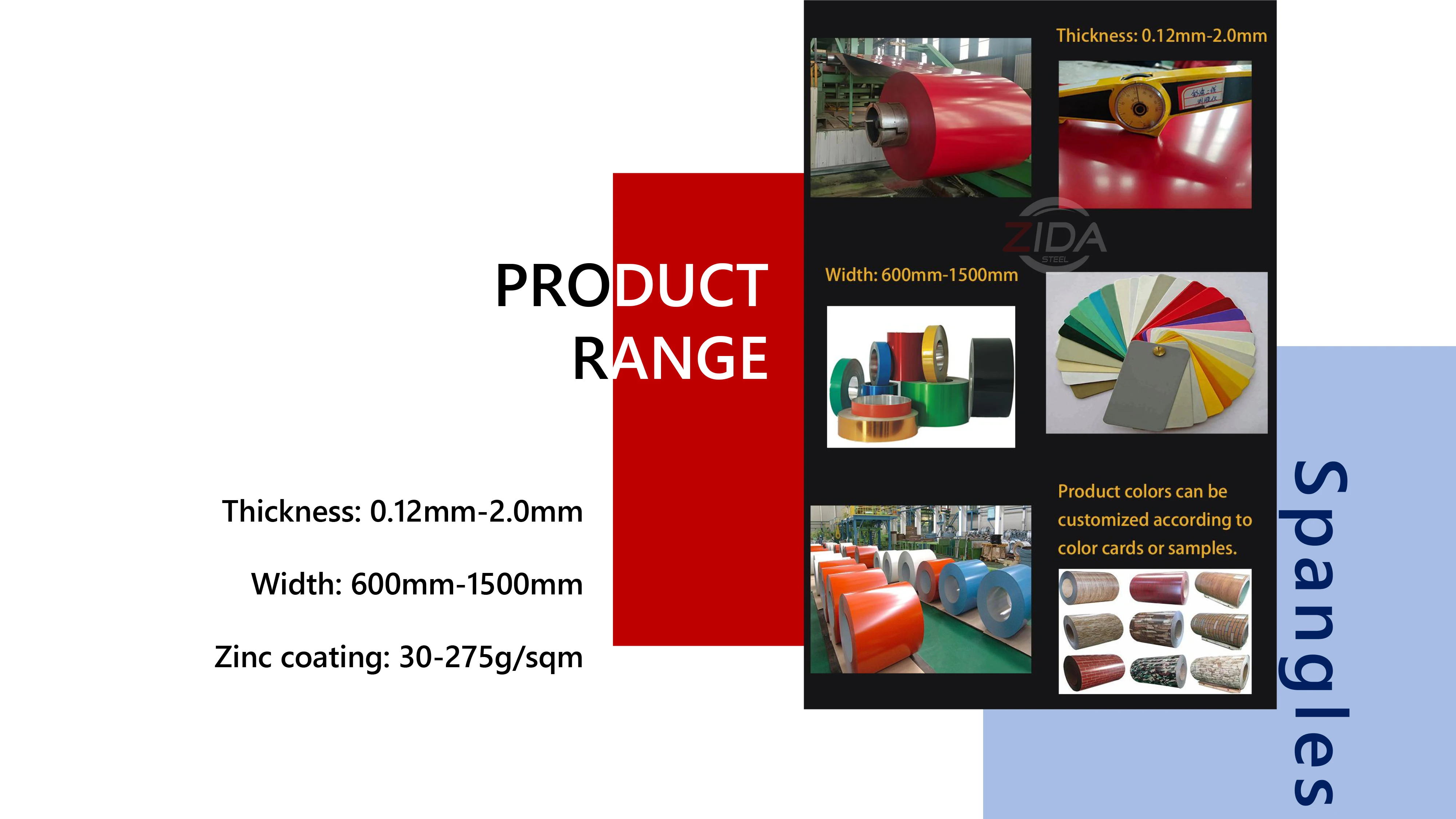 Color Coated Prepainted For Color Coated Roofing Sheet Zinc Aluminium ...