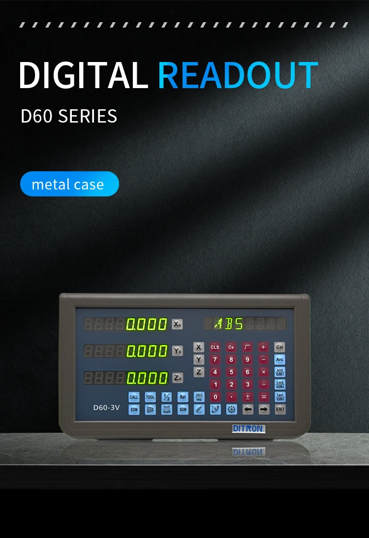 DITRON Linear Scale Encoder for Precision Lathe/milling