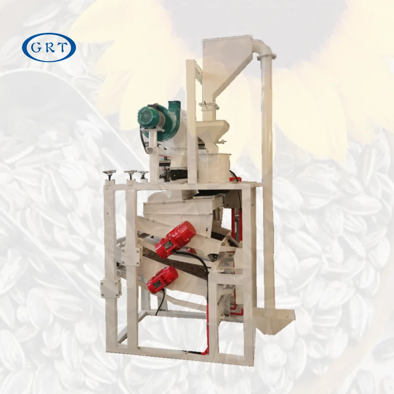 Automatic Small Oat Dehuller Machine Melon Seeds Peeling Machine ...