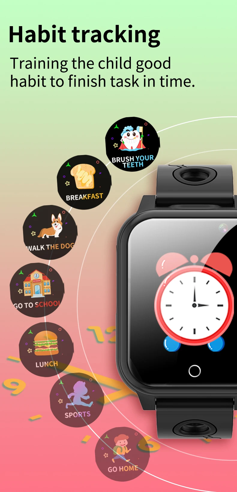 Kids Game Smartwatch - 18 Puzzle Games for Fun & Learning