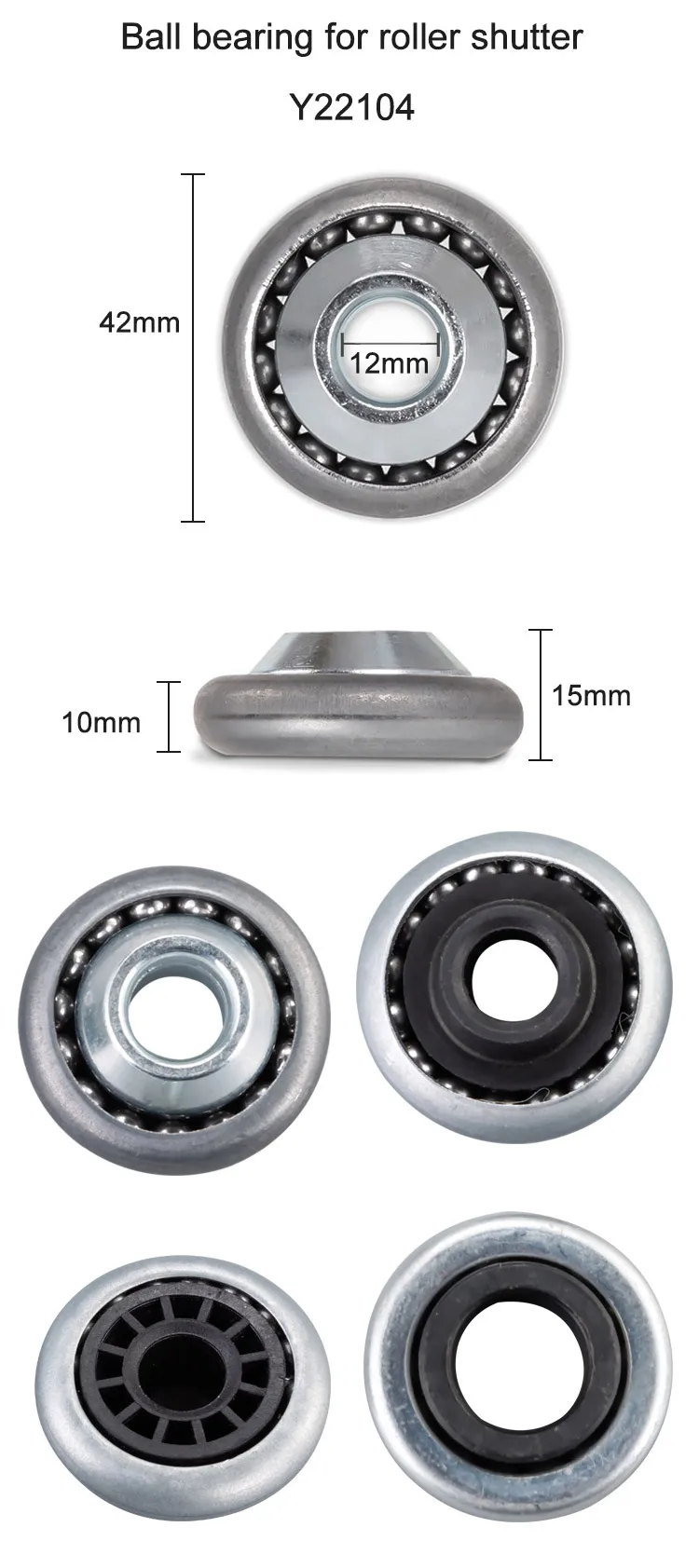 Roller Shutter Ball Bearing - YEABY - Easy Installation