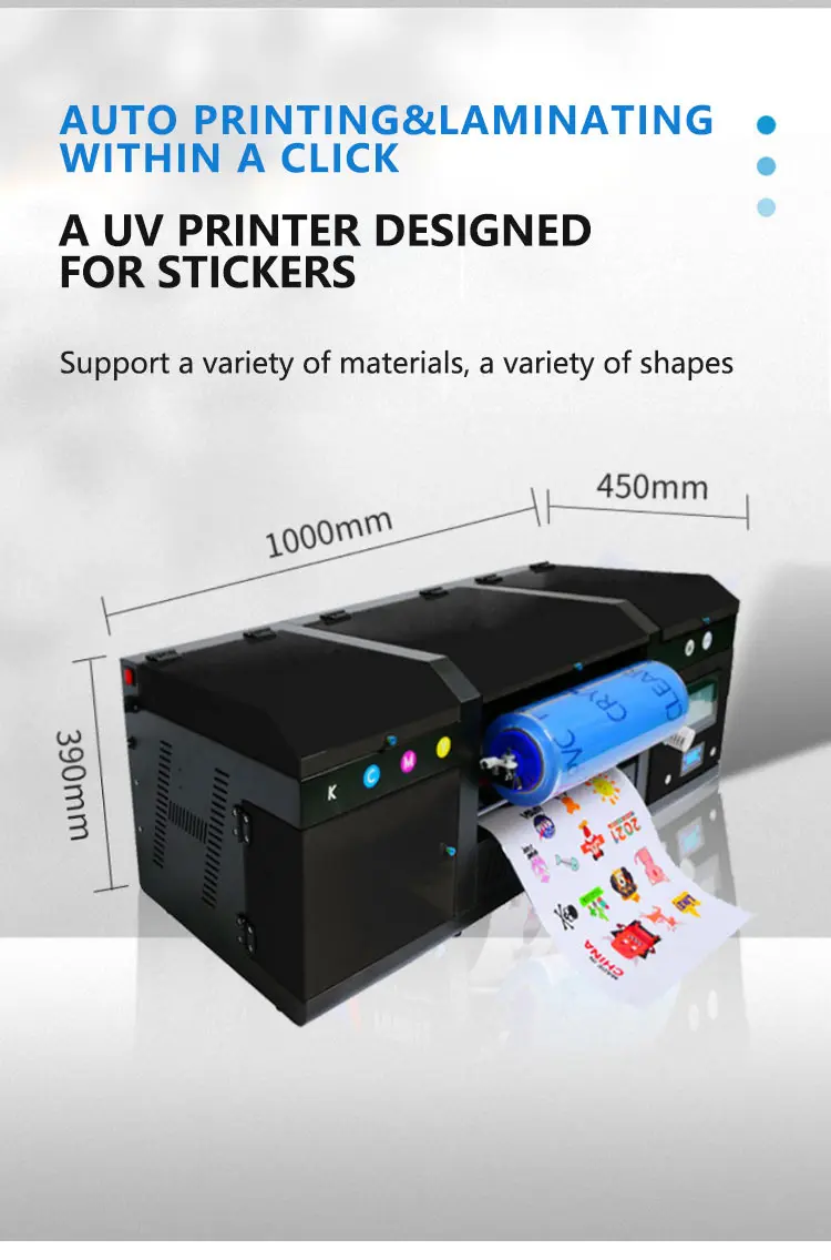Rainbow A3 Uv Dtf Sticker Printer For Logo Cup Pen Wraps Uv Dtf Printer ...