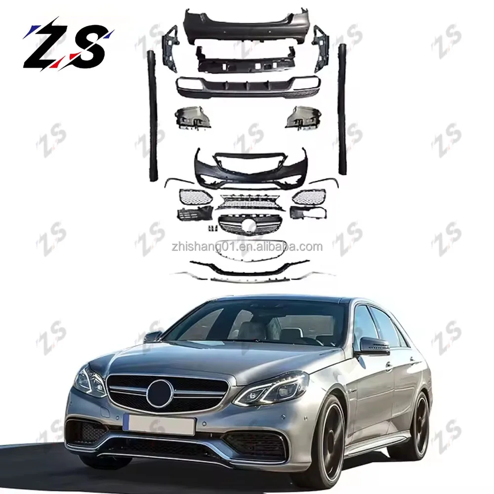 ZS Body Kit for Mercedes Benz 2010-2015 E Class W212 Upgrade to E63 ...