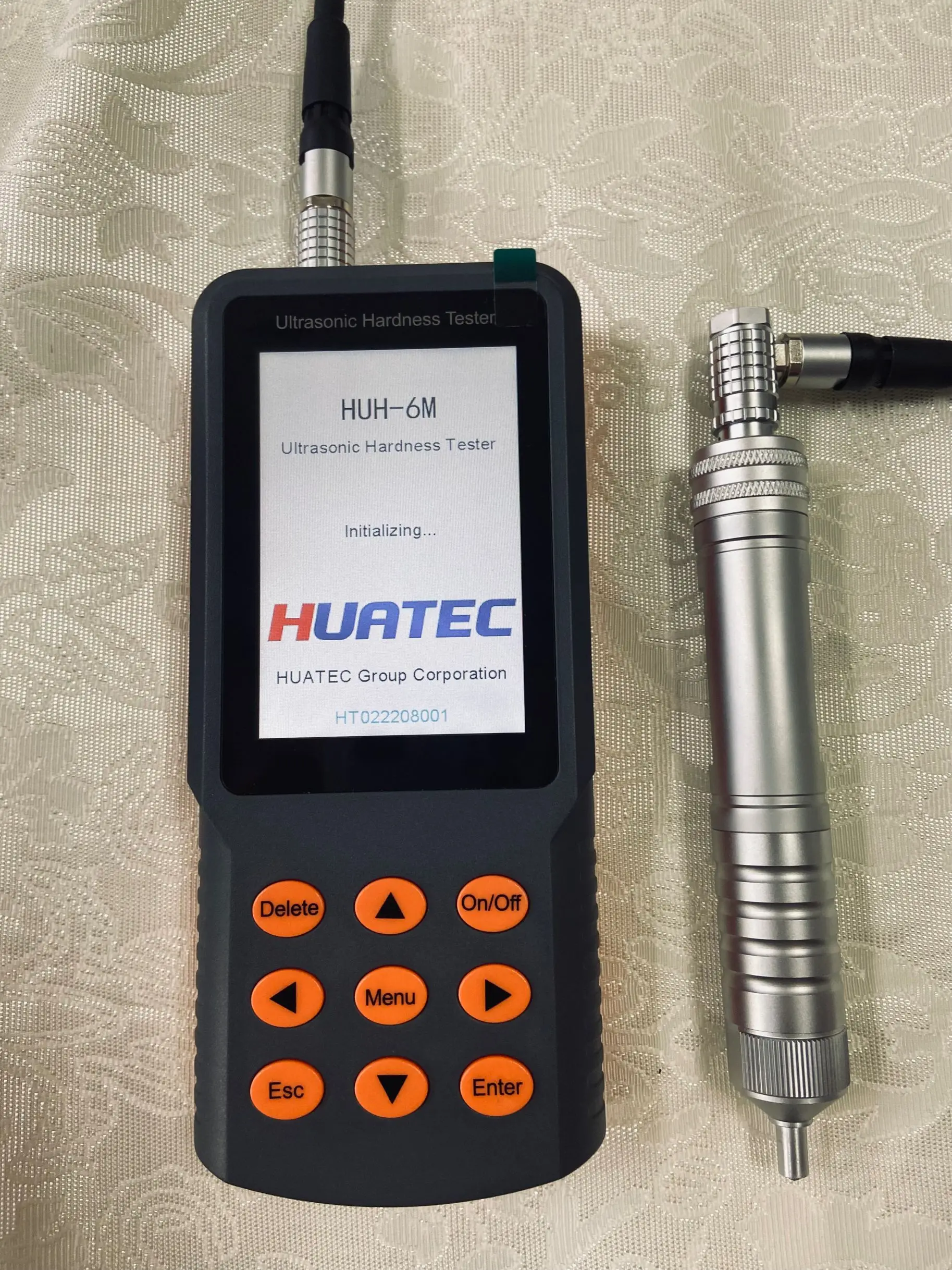 HUH-6M Multi-Point Calibration Ultrasonic Manual Hardness Tester - HUATEC
