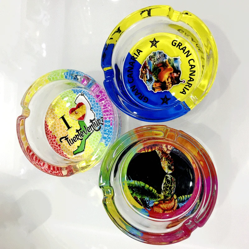 Wholesale Custom Design Logo Ash Tray - Smokeless Glass