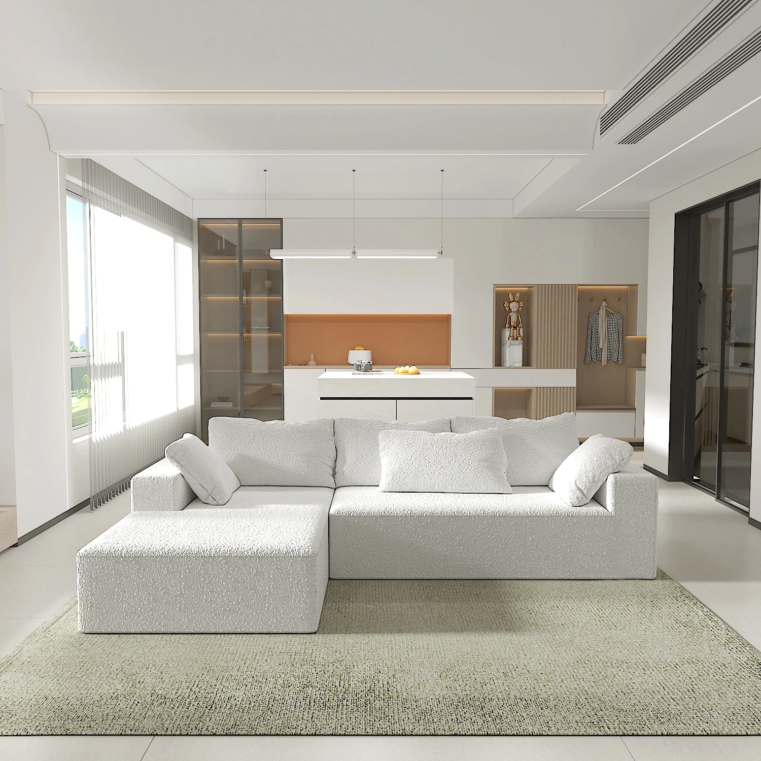 Modular Sofa - Vacuum Pack Sofa for Living Room Comfort