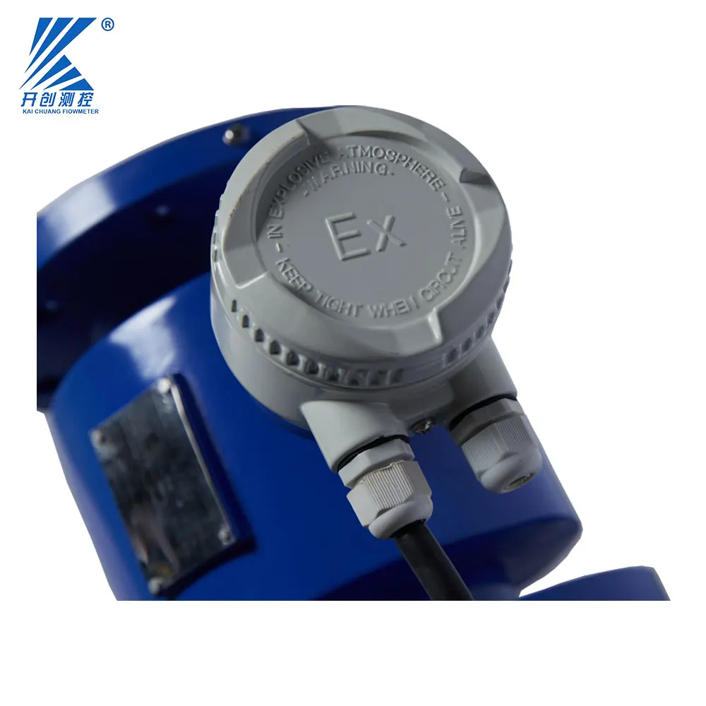 Rs485 Digital Gas Fuel Electromagnetic Flowmeter Sensor Smart Oil Water ...