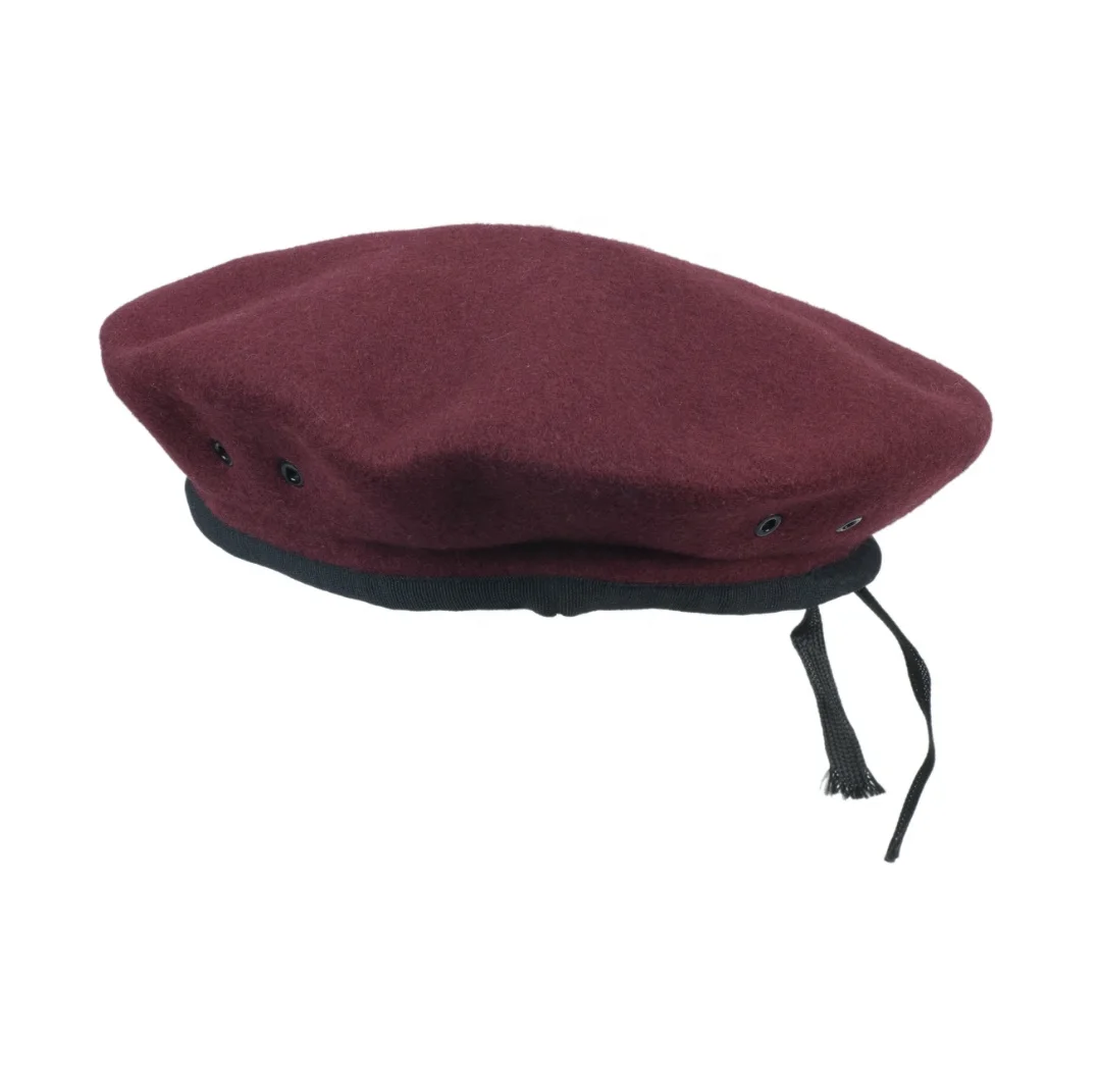 Quality Guaranteed Wool Beret With Cotton Lining Leather Edge - Buy ...