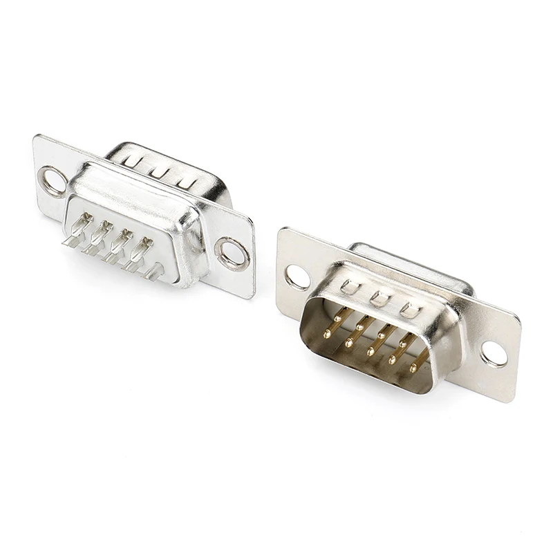 D-sub 9pin Db 9p Male Connector D-sub 9 Pin Solder Type Connector For ...