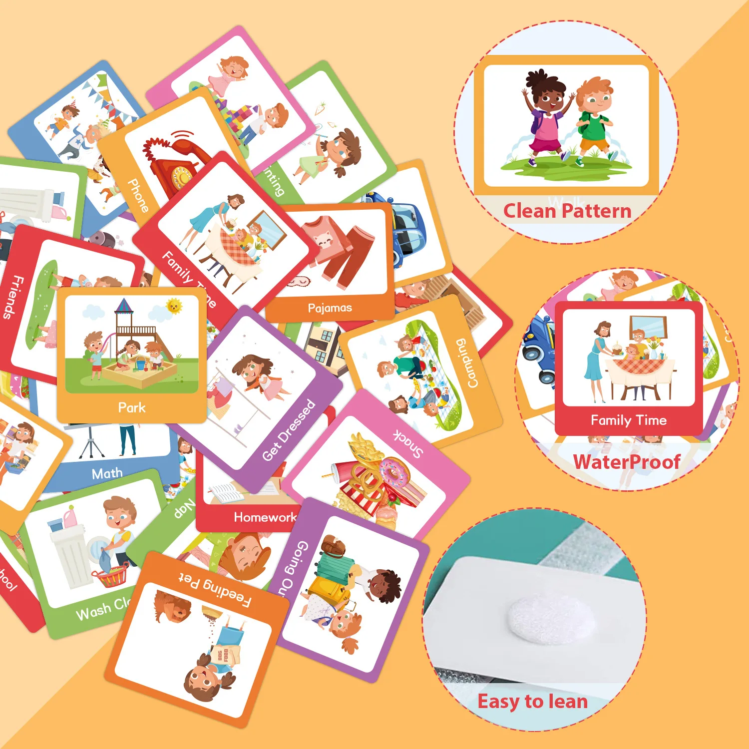 Children's Visual Time Chart Non Verbal Communication Visual Assistance ...