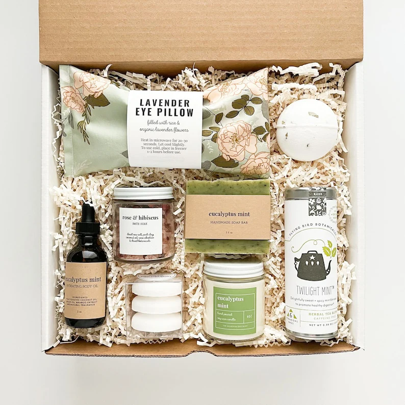 Ultimate Spa Day Gift Box For Women Luxury Spa Gifts Set Birthday Spa ...