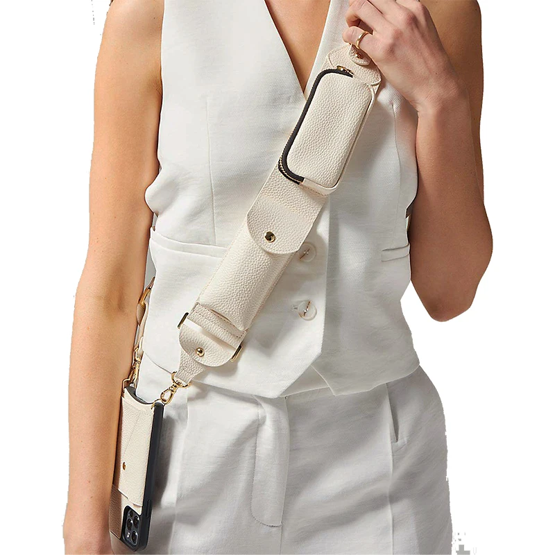 Multifunctional Cross Body Leather Phone Case With Strap For Iphone 14 ...