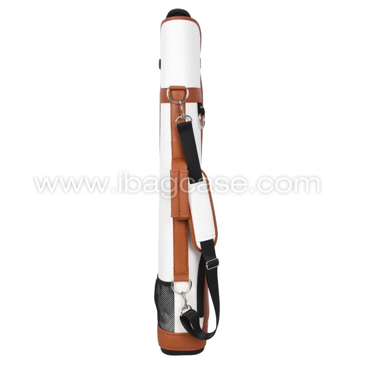 Custom Lightweight Park Golf Practice Bag Vegan Leather Golf Club ...
