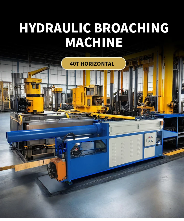 40 Tons Horizontal Hydraulic Broaching Machine - Easy to Operate
