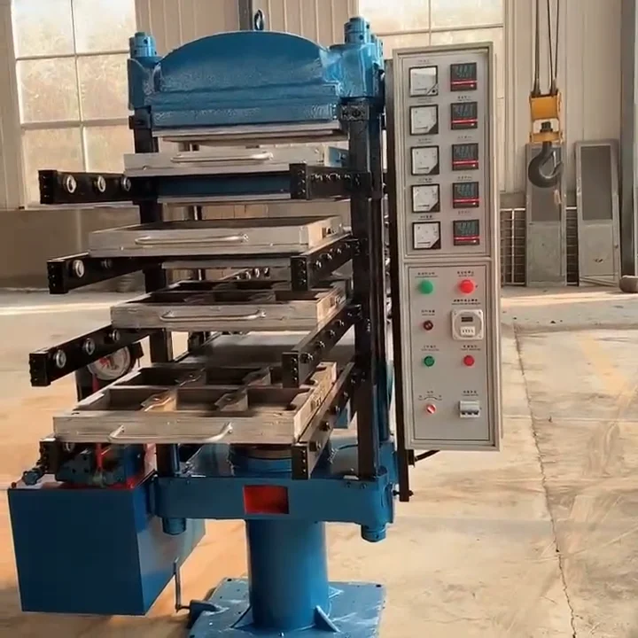 Rubber Floor Mat Making Machine Rubber Mats Vulcanizing Press Machinery ...