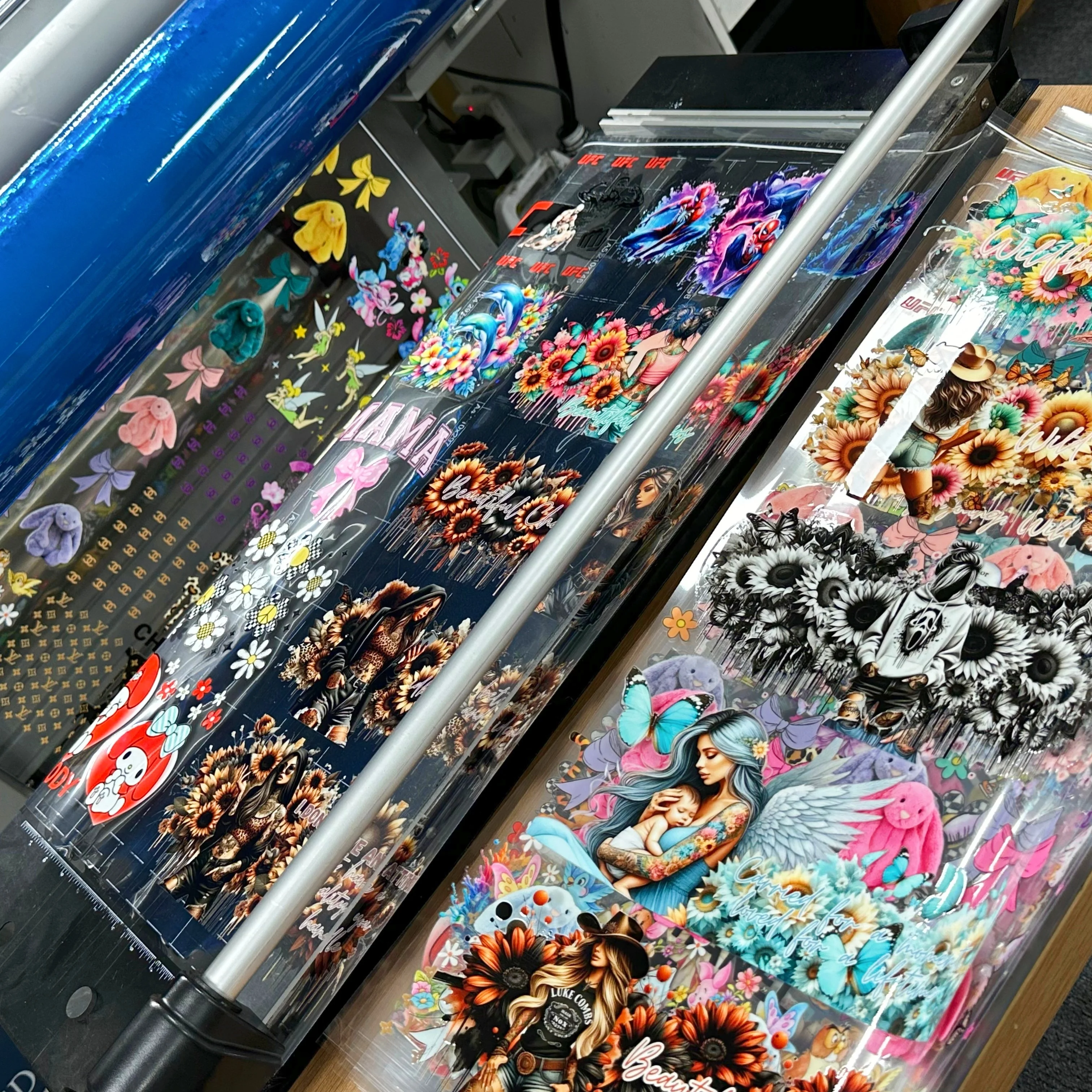 For Stanley Cup Logo PVC PET Film Transfer Printing UVDTF 3D UV Printer ...