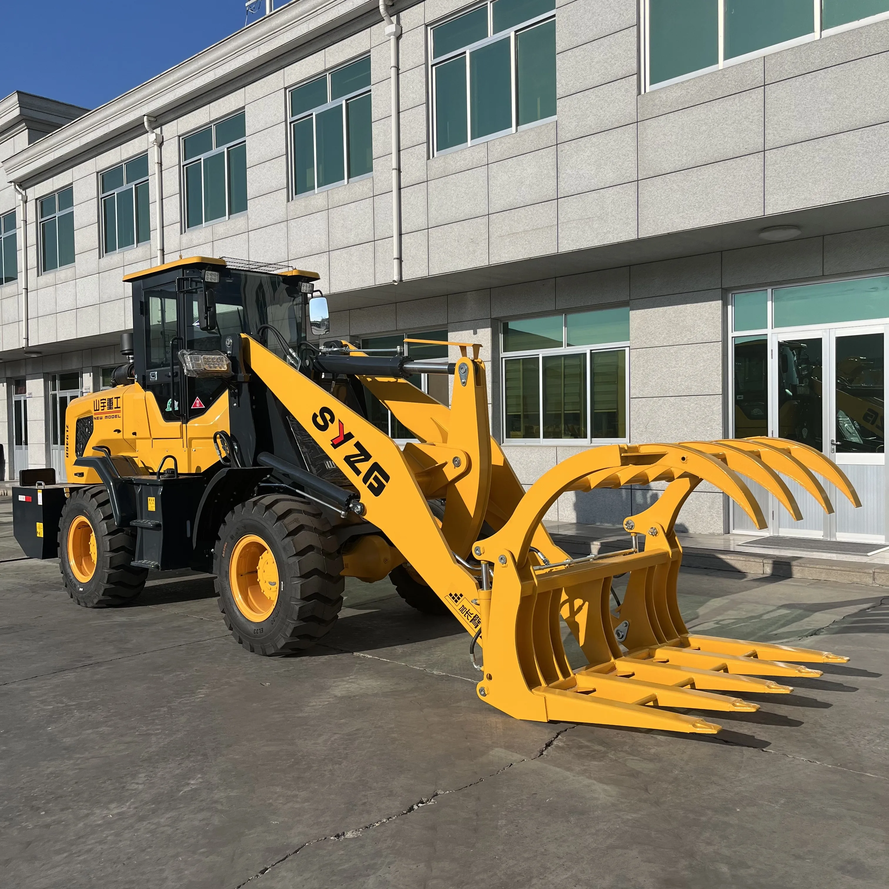 Sahanyu Zl-946 Grapple New Payloader - Buy Kenya Canada Wheel Loader ...