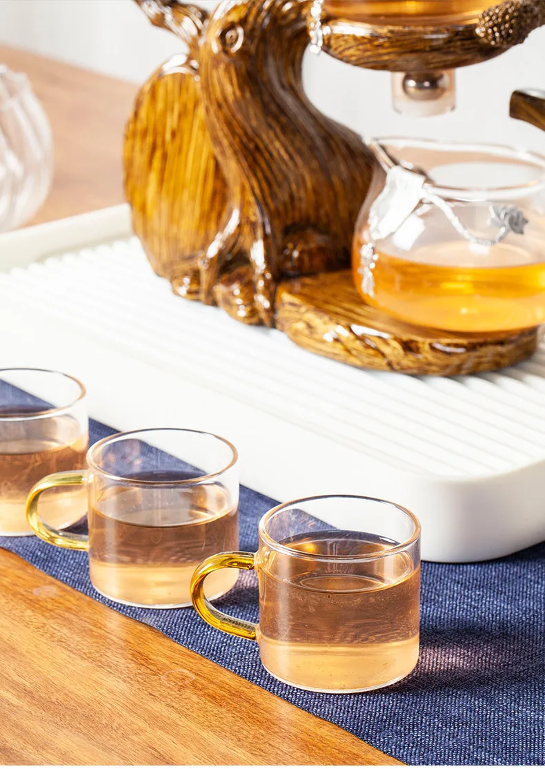 NEWELL Glass Automatic Teapot Chinese Style - Perfect Gift