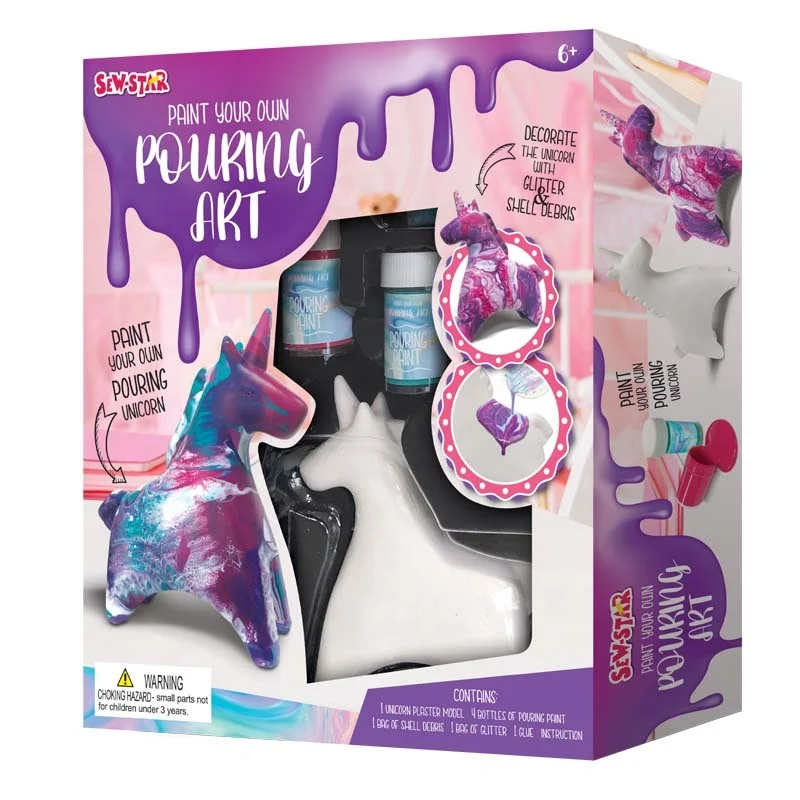 Color Box DIY Pouring Drawing Kit - Educational Crafts