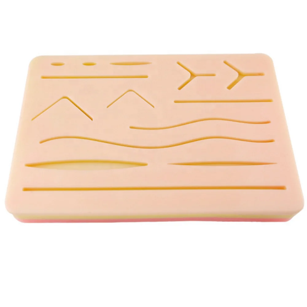 Silicon Skin Suture Training Model,Gift,3-layer Surgical Suturing Pad ...