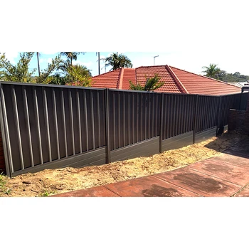 Modern Colorbond Aluminum Plinth Retaining For Corrugated Fence - Buy ...