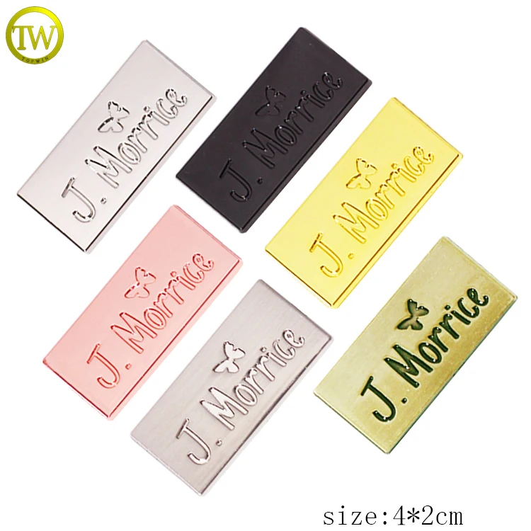 Custom Brand Designer Handbags Logo Emblems - Multiple Colors