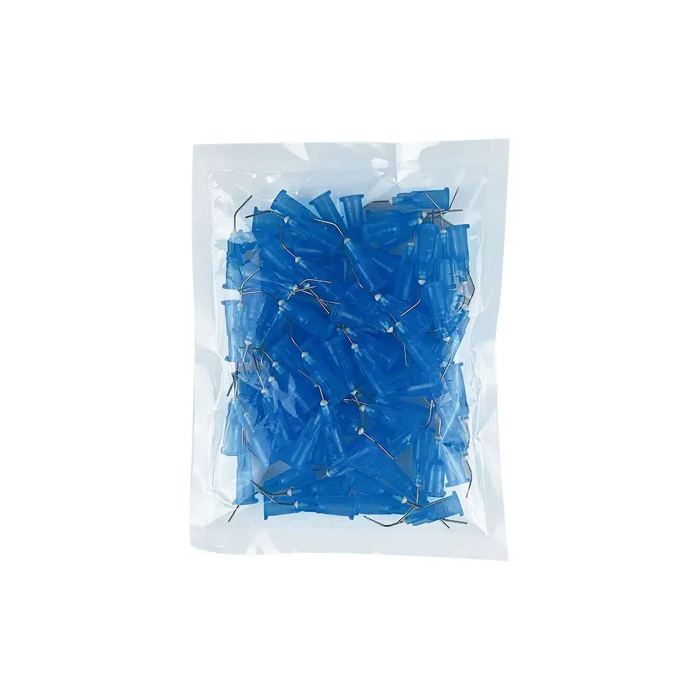 Disposable Dental Irrigation Bent Needle Tips Flow Sealant Etchant ...