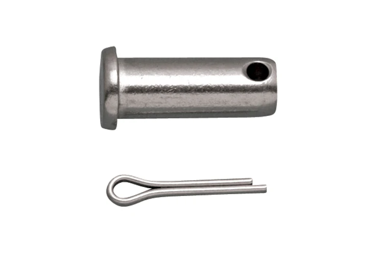 Clevis Flat Headed Pins with Retaining Clips Fasteners for Secure ...