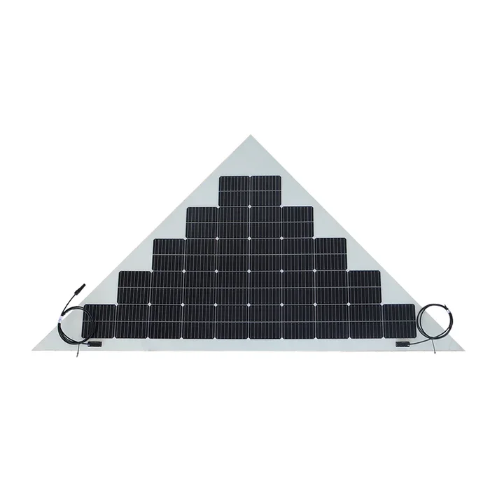 Custom Triangle Shape Solar Panel Flexible 12v 80w 100w 120w Triangular ...