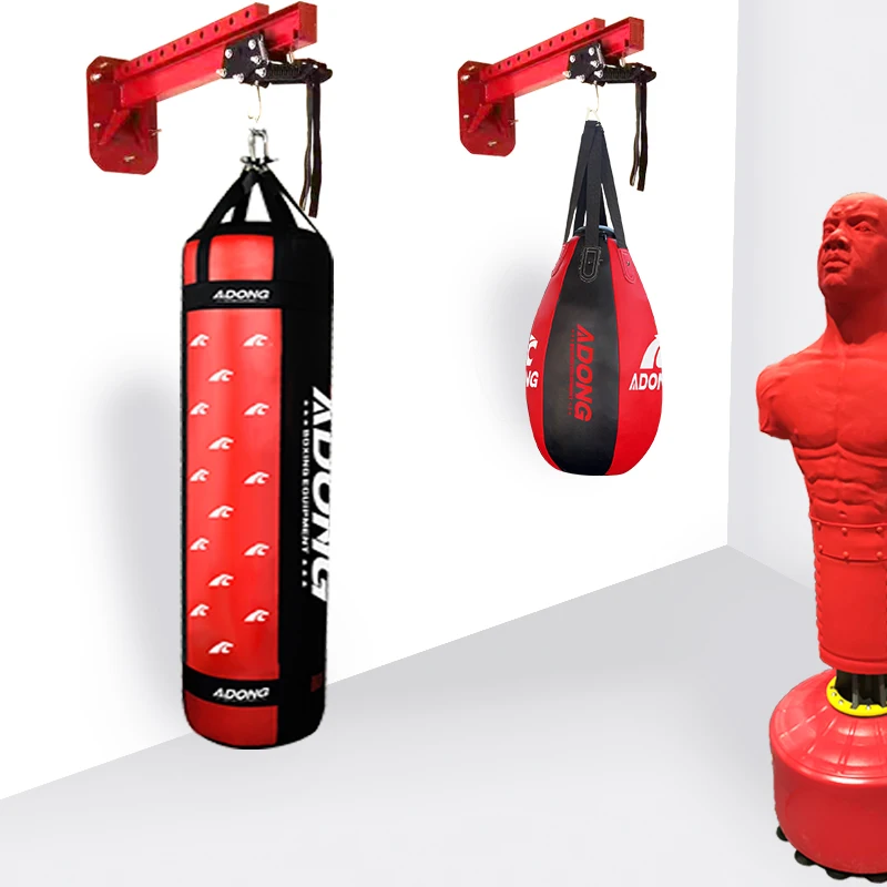 Aidong Boxing Heavy Bag Rack Rail System Fitness I Beam Rolling Mount ...