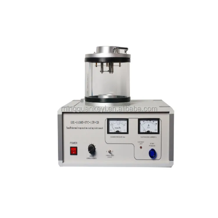 Small Vacuum Carbon Thermal Evaporation Coating Machine