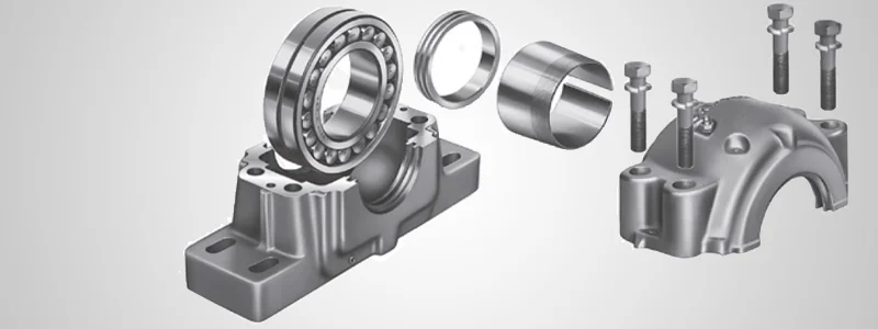 Sn Snl Series Pillow Block Bearing Sn522 Snl522-619 Split Plummer Block ...