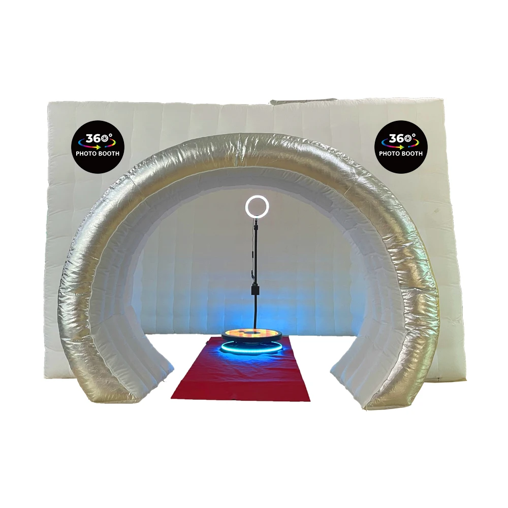2024 New Custom Inflatable Photos Booth for Birthday Party Inflatable Led 360 Photo Booth ...