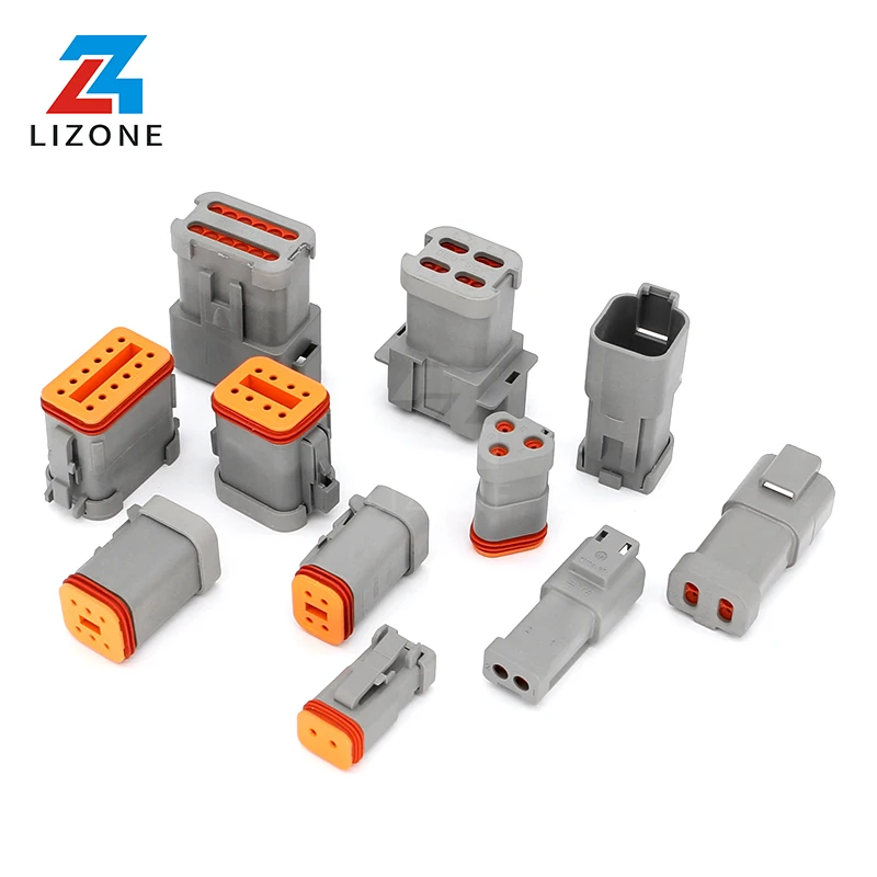 Wholesale DT06-2S to DT06-12S Waterproof Automotive Connectors