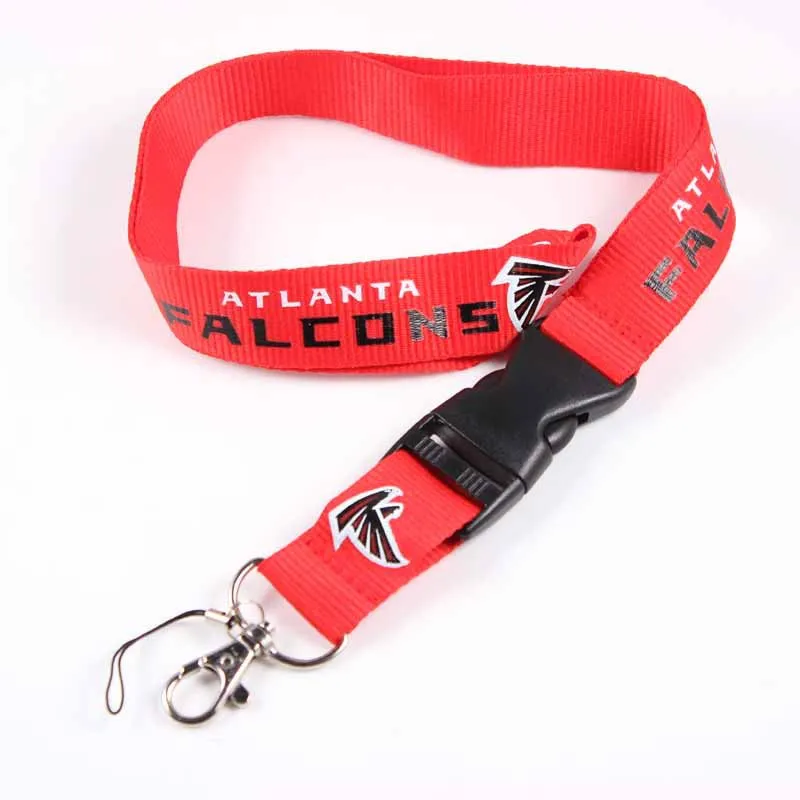 Customized NFL Logo Neck Lanyard Lanyard Football Team Detachable Nylon ...