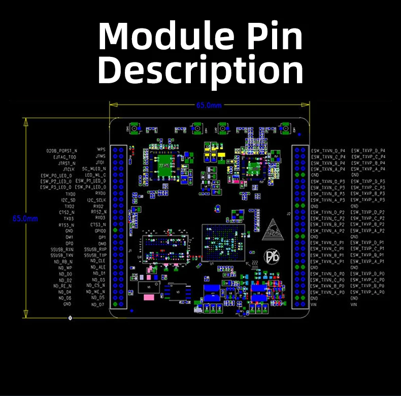 TROLINK MTK W7621ASP Multifunctional Smart Pole IoT Wireless Wi-Fi 5G ...