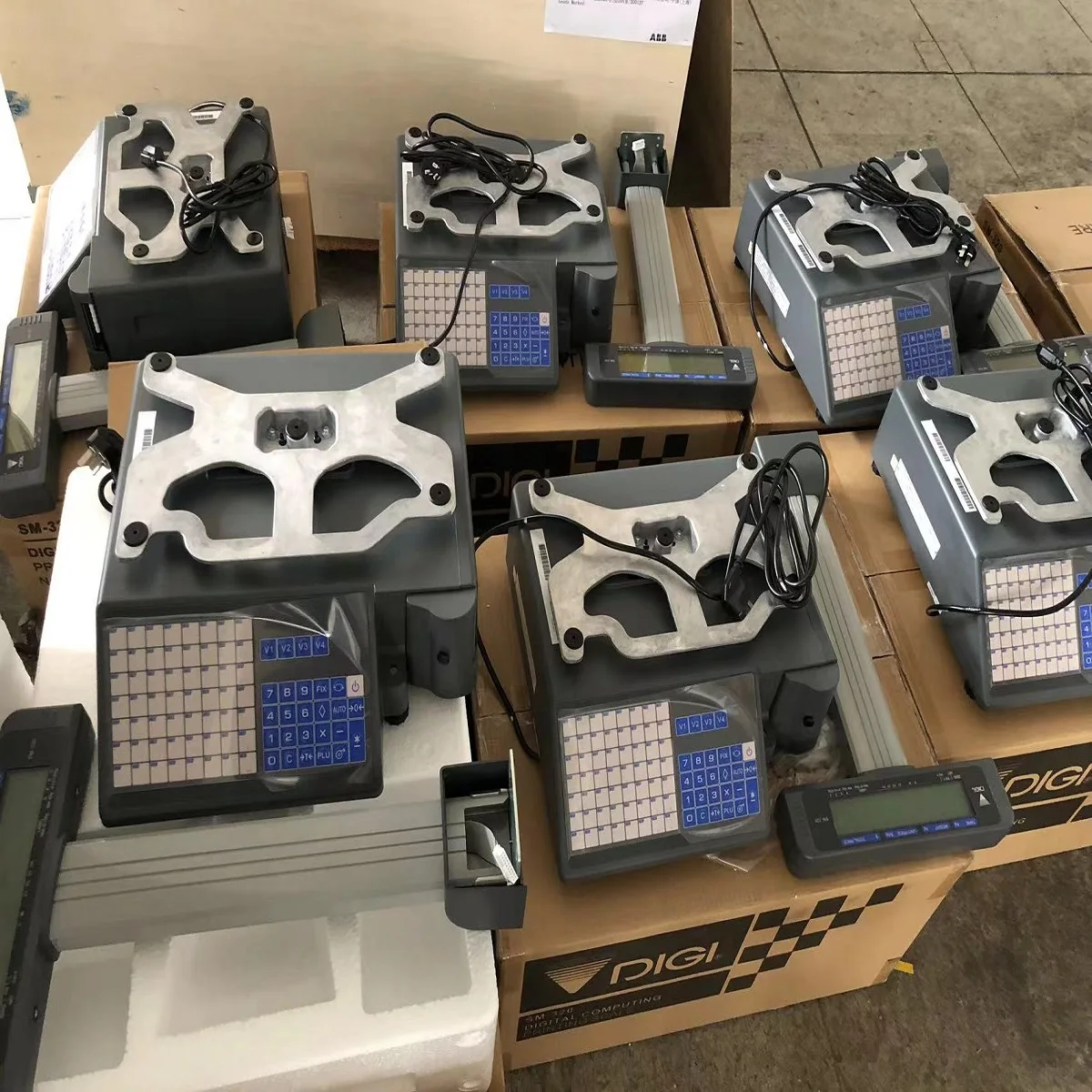 DIGI SM-320NP Barcode label printer Scale for Commercial| Alibaba.com